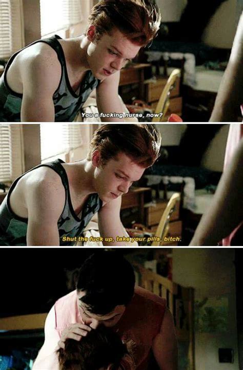 Gallavich Quotes Shameless Gallavich Ian Gallagher X Mickey