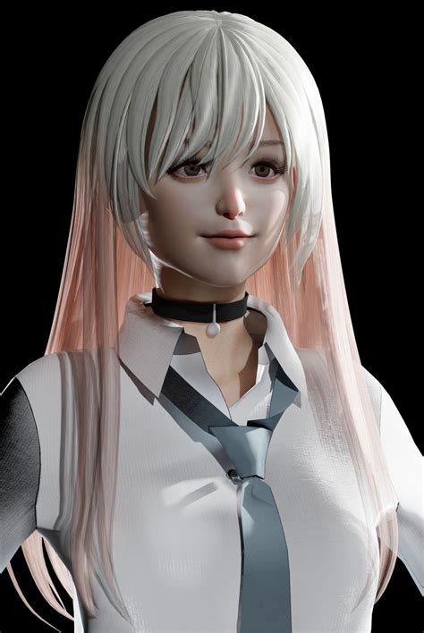 Marin Kitagawa 3d Model Rigged Cgtrader