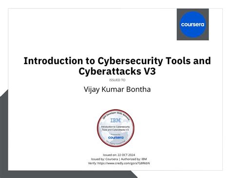 Bontha Vijay Kumar On Linkedin Im Happy To Share That Ive Obtained A New Certification