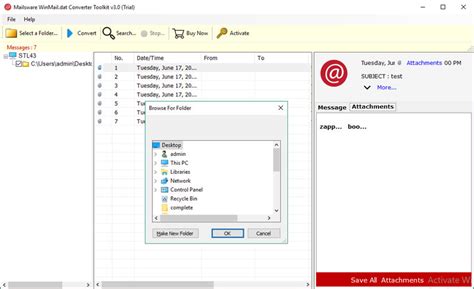 Best Solution To Convert Winmail Dat To MSG Format