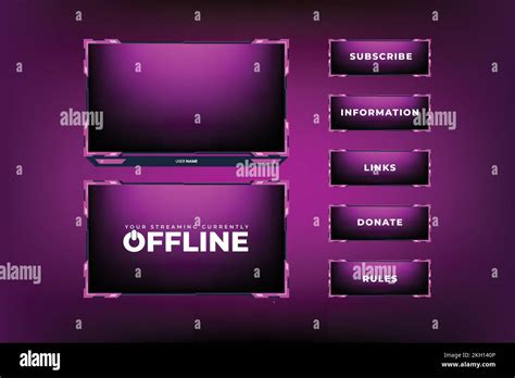 Futuristic Gaming Screen Interface Decoration With Girly Pink Color Girl Gamer Streaming