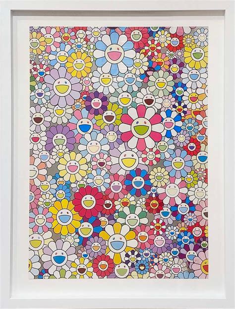 Takashi Murakami Paradise In A Flower Field For Sale At 1stdibs