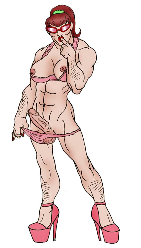 Rule 34 1futa Abs Alice Superjail Areolae Balls Balls In Panties Bangs Bra Breasts Erect