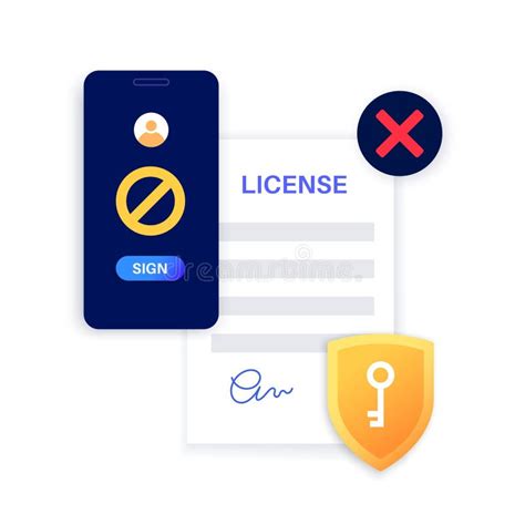 Digital Signature Signing Stock Vector Illustration Of Drawing 260312660