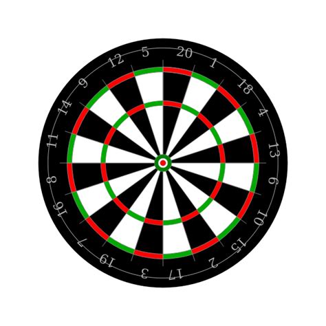 Darts Target Free Svg