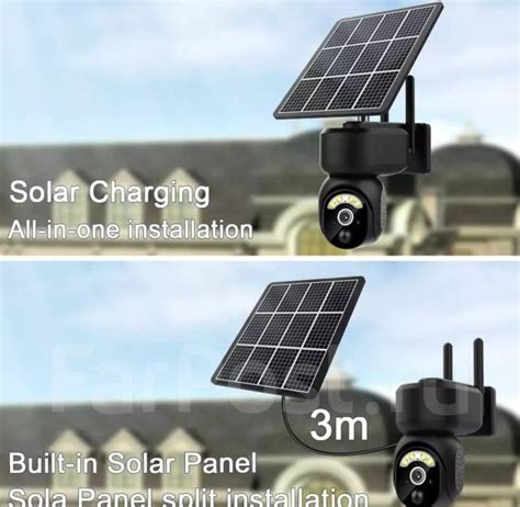 4g Ip камера с солнечной панелью Полностью автономна новый в наличии Цена 10 500₽ во