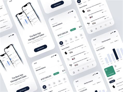 Mobile Dashboard By Marina Curak Dribbble