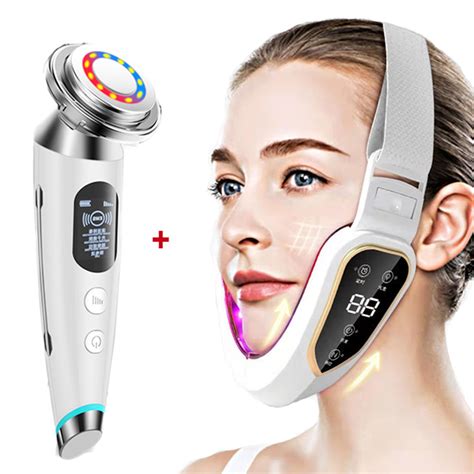 Ems V Face Shaper Lifting Facial Massager Double C Vicedeal