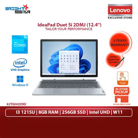 Lenovo Ideapad Duet Iau K Touch I U Gb Gb Ssd Intel Uhd W