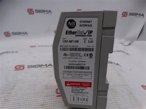 Allen Bradley 1761 Net Eni Series C Plc Module