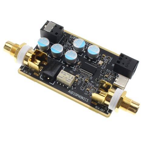 Audiophonics Digirescue Reclocker Spdif Module Optical Coaxial Galvanic