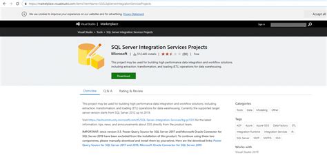 Sql Server Integration Services Ssis Basics Installation