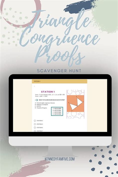 Teaching Triangle Congruence Proofs Kennedyfamfive