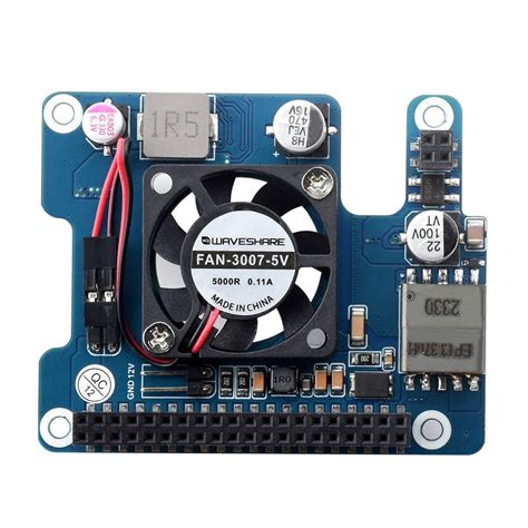 Poe Hat F For Raspberry Pi 5 5v 12v Outputs The Pi Hut