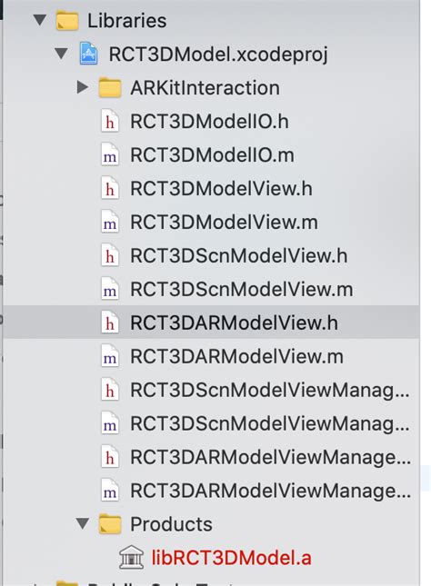 RCT DModel Swift H File Not Found Issue BonnierNews React Native D Model View GitHub