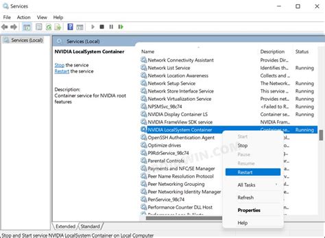 Nvidia Control Panel Not Opening In Windows 11 How To Fix Droidwin
