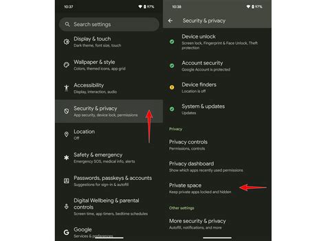 Comment Créer Un Espace Privé Pour Vos Applications Sur Pixel Actus