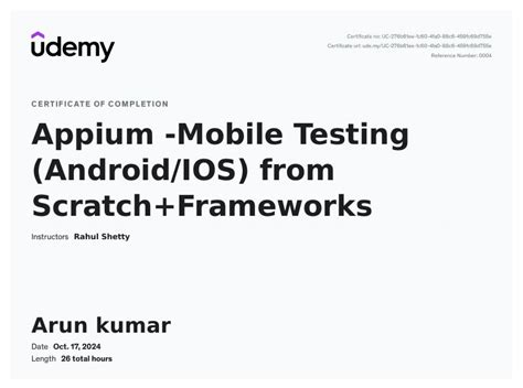 Arunkumar K On Linkedin Automationtesting Appium Mobiletesting