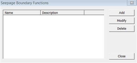 seepage boundary function