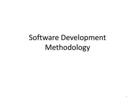 Software Development Methods Powerpoint Slides Learnpick India