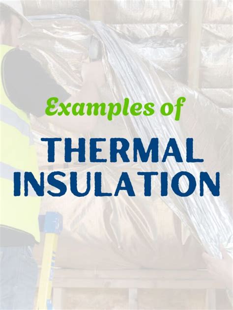 Examples Of Thermal Insulation Neo