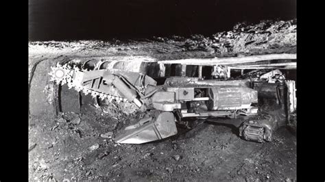 Joy 1cm Ripper Continuous Miner From Monongalia County Mine Blacksville 2 Mine Komatsu Mining