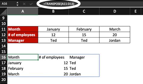 How To Rotate Columns In Excel
