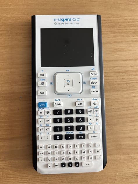 Texas Instruments Ti Nspire Cx Ii Graphing Calculator White Ebay