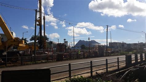 Construction Of Grade Separated Junctions At Pont Fer Jumbo Dowlut Roundabouts Construction