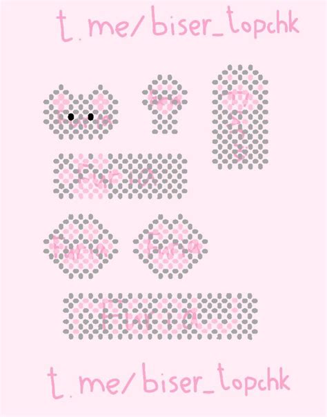 💜 Пак схем 💜 Лапки и котик 💜 Кольца из бисера своими руками Бисероплетение Техники плетения