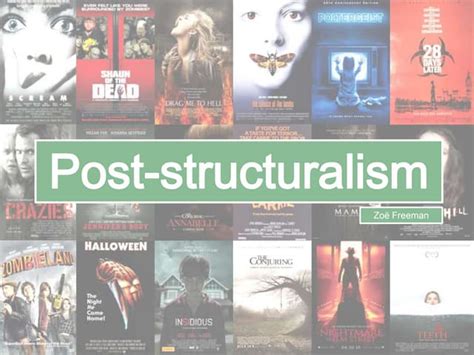 Post Structuralism Ppt