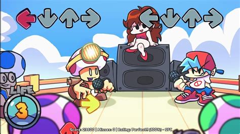 Friday Night Funkin Toad Brigade Vs Captain Toad Fnf Mods Youtube