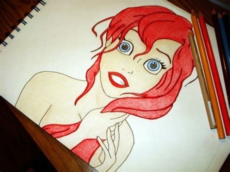 Ariel Drawing By ElfEupraxia On DeviantArt