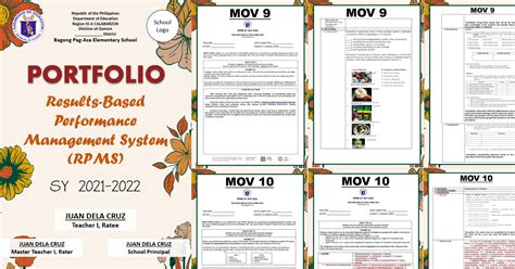 Complete Rpms Portfolio With Sample Trf And Lesson Plans With Annotations Design 2 Deped Click