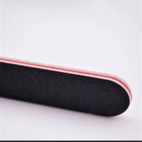 1 шт пилочки для ногтей Черный двухсторонний маникюрный набор для шлифовки файлов буферная