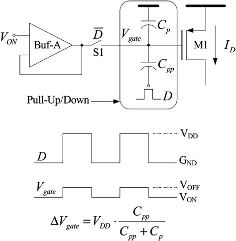 Passive Pull Up Down Circuit Based On Charge Redistribution Download Scientific Diagram
