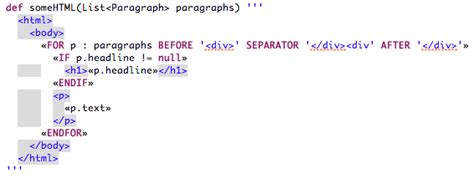Xtend Expressions