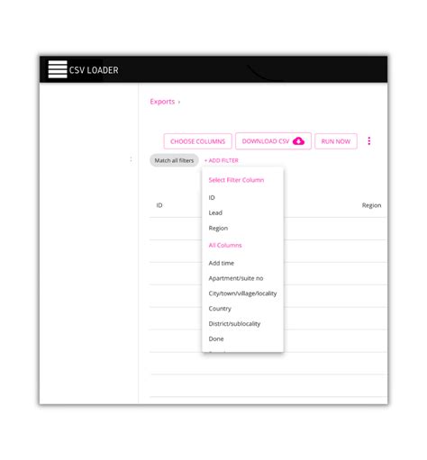 Data Export With Csv Loader