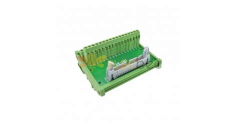 Elecbee Dc2 34p Latched Header Connector Extension Line Terminal Plc Relay Extension Board 34