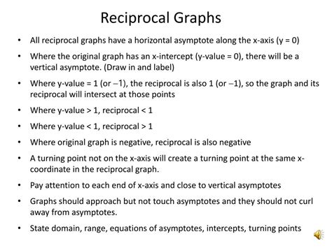 PPT Reciprocal Graphs PowerPoint Presentation Free Download ID