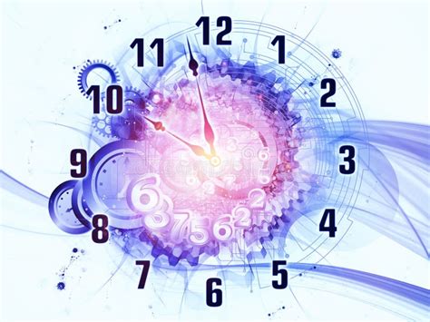 Clock Abstraction Stock Image Image Of Present Time 24145861