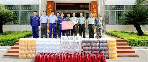 公司领导到曲江区武装部走访慰问部队隆文支持