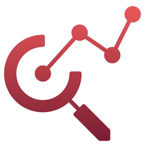 Analytic Generic Gradient Fill Icon