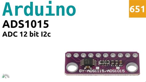 Come Utilizzare Un Ads1015 Con Arduino Video 651 Youtube
