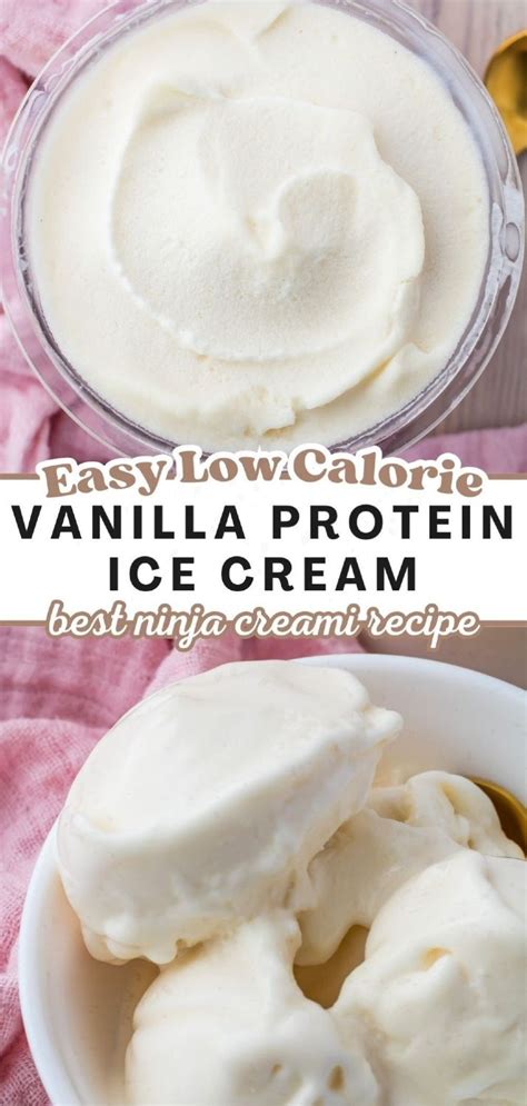 Fail Proof High Protein Vanilla Ice Cream That Never Disappoints