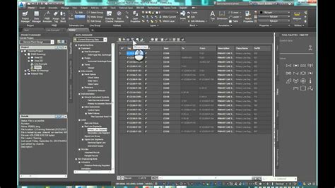 autocad pandid filtering data in the data manager youtube