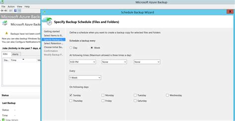 Implementing The Azure Backup Service For Files And Azure Vms