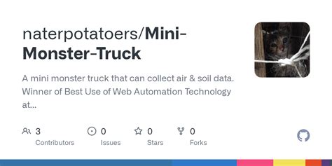 Github Naterpotatoersmini Monster Truck A Mini Monster Truck That
