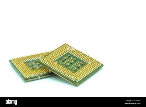 CPU Socket 478 Isolated On A White Background Stock Photo Alamy