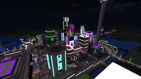 Cyberpunk City By Magefall Minecraft Marketplace Map Minecraft